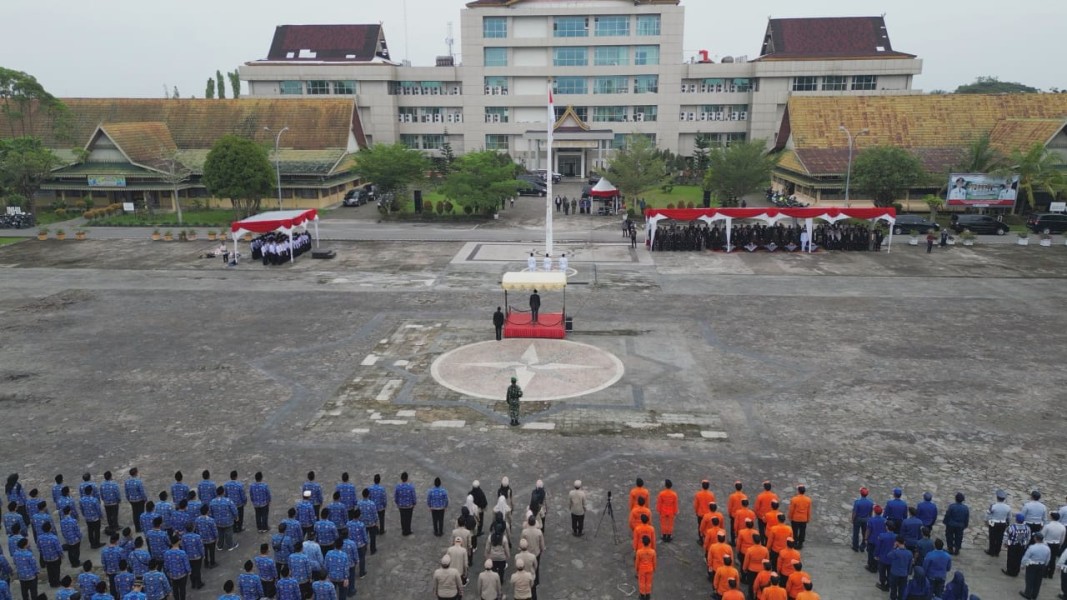Peringati Hari Lahir Pancasila, Bupati Inhil Ajak Masyarakat Amalkan Gotong Royong dan Persatuan